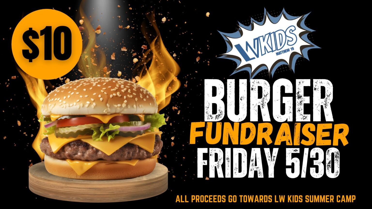 Living Word Kids – Burger Fundraiser – Greater Minden Chamber